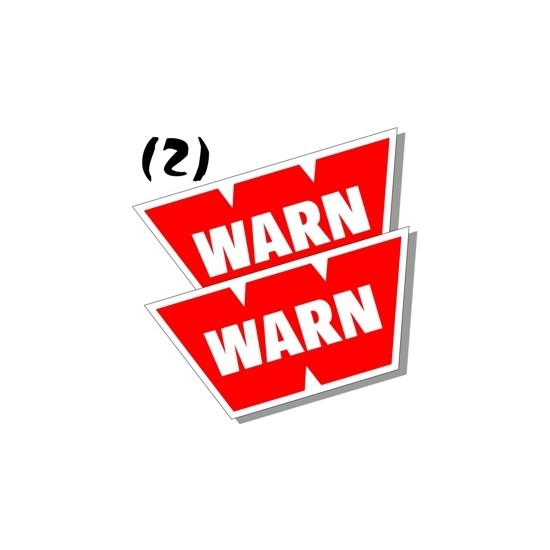 Oto Sticker Warn Off Road 4X4 Sticker 2 Adet Fiyatı