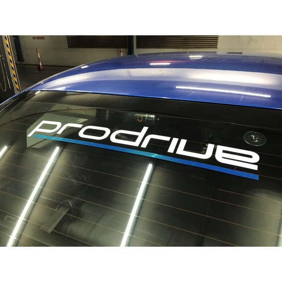 Oto Sticker Prodrive Stickeri Araba Ön Arka Cam Fiyatı