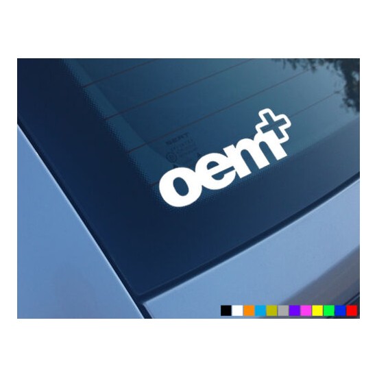 Oto Sticker 2 Adet 13X5Cm Oem+ Plus Oem Sticker Etiketi Fiyatı