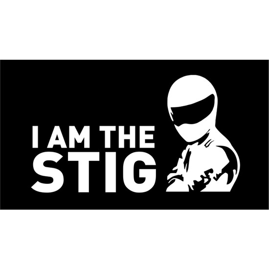 Oto Sticker I Am The Stig Sticker 1 Adet Fiyatı