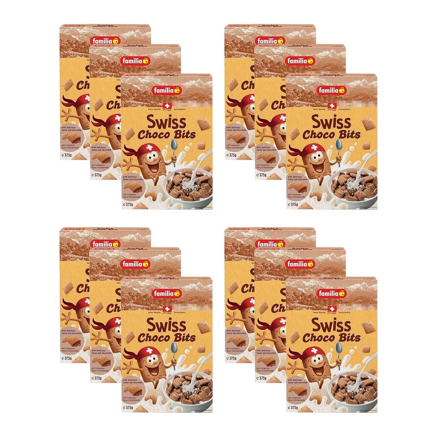 Familia Swiss Choco Bits 375 gr x 12 Adet Fiyatı