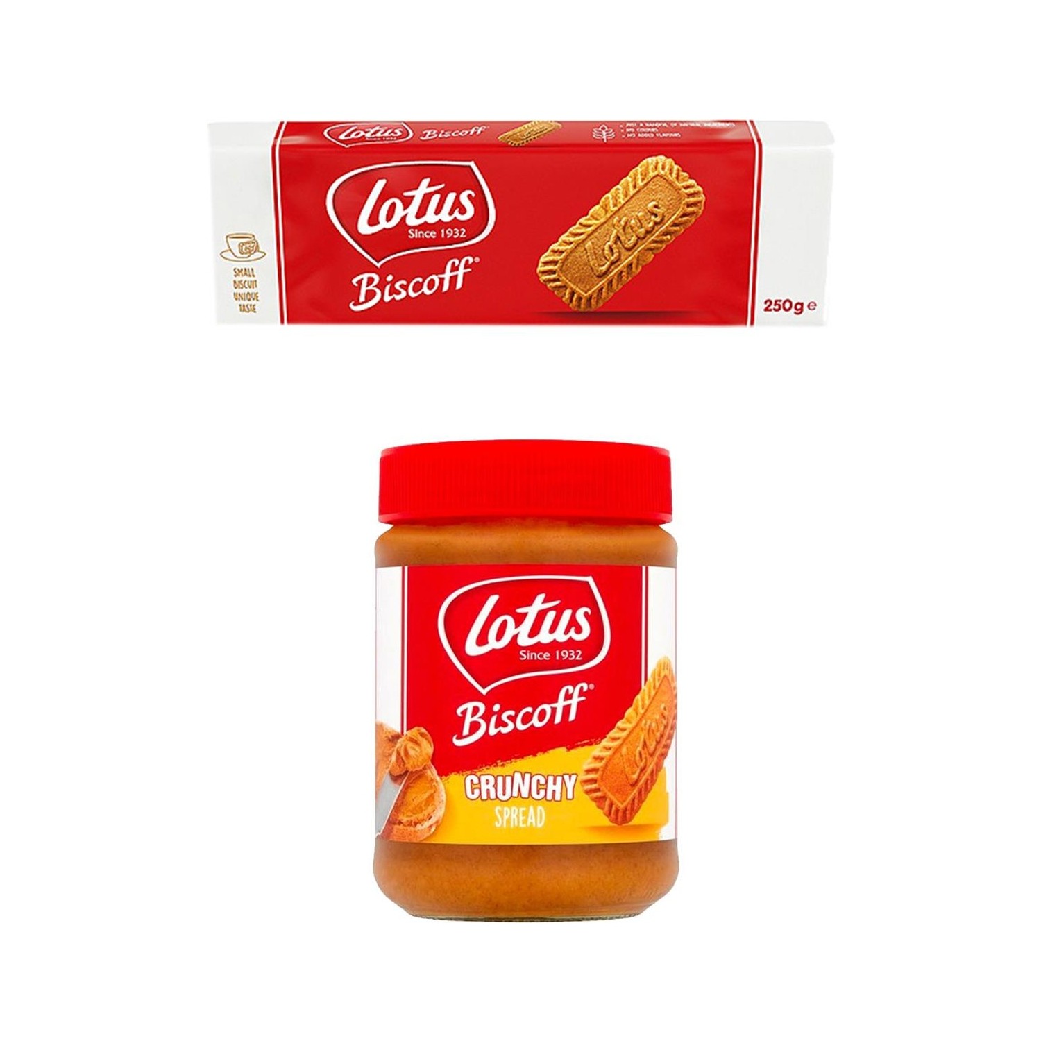 Lotus Biscoff 250 gr + Lotus Biscoff Spread Crunchy 380 gr Fiyatı
