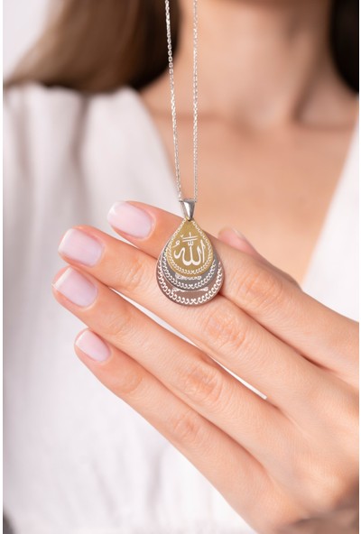 Ostory 925 Üçlü Dua Kolye