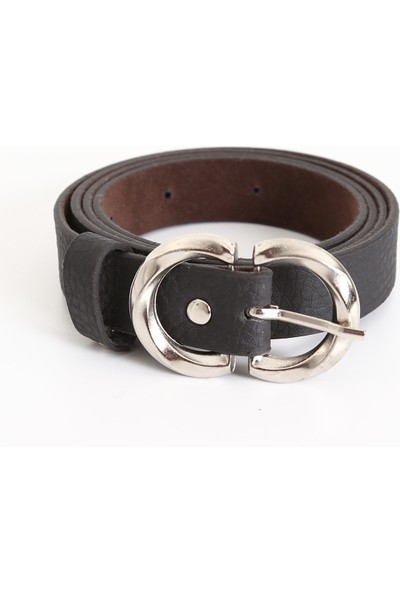 Rays Burgulu Çift Tokalı Kemer Siyah