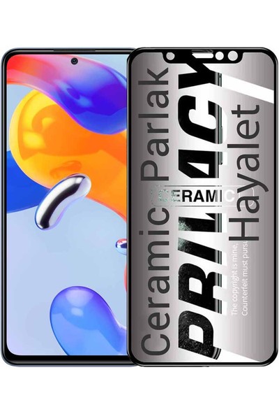 Bzontech Xiaomi Redmi Note 11 Pro Hayalet Ekran Koruyucu Parlak Seramik Bzontech Xiaomi Redmi Note 11 Pro Hayalet Ekran Koruyucu Parlak Seramik