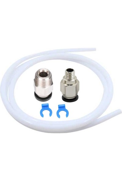 Robo90 Creality Beyaz Ptfe Teflon Boru ve Pnömatik Konnektör Seti Robo90 Creality Beyaz Ptfe Teflon Boru ve Pnömatik Konnektör Seti