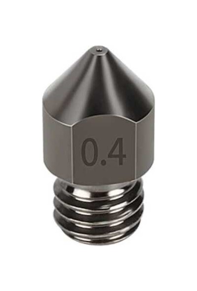 Robo90 0.4mm Sertleştirilmiş Çelik Mk8 Nozzle - 1.75MM - Creality Uyumlu Robo90 0.4mm Sertleştirilmiş Çelik Mk8 Nozzle - 1.75MM - Creality Uyumlu