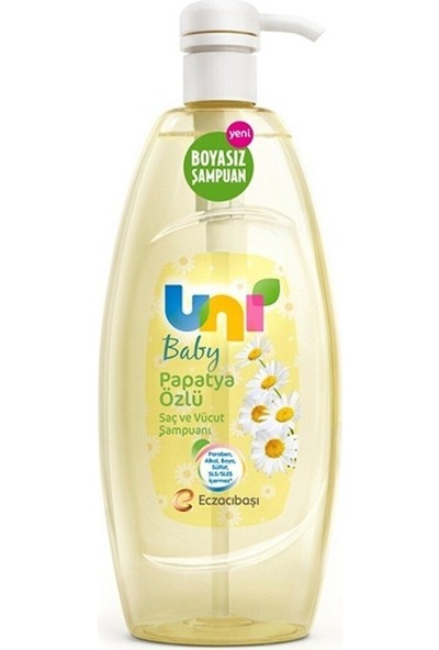 Uni Baby Papatya Özlü Saç ve Vücut Şampuanı 700ML Uni Baby Papatya Özlü Saç ve Vücut Şampuanı 700ML