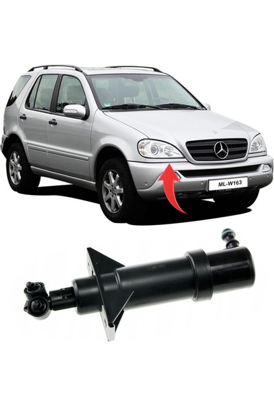 Gkl Mercedes ml W163 Far Yıkama Robotu Sağ/sol 1998-2005 1638600047 Gkl Mercedes ml W163 Far Yıkama Robotu Sağ/sol 1998-2005 1638600047