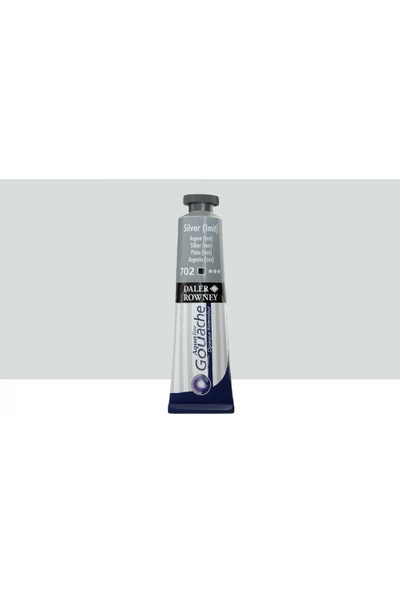 Daler Rowney Aquafine Guaj Boya Tüp 15ML 702 Silver