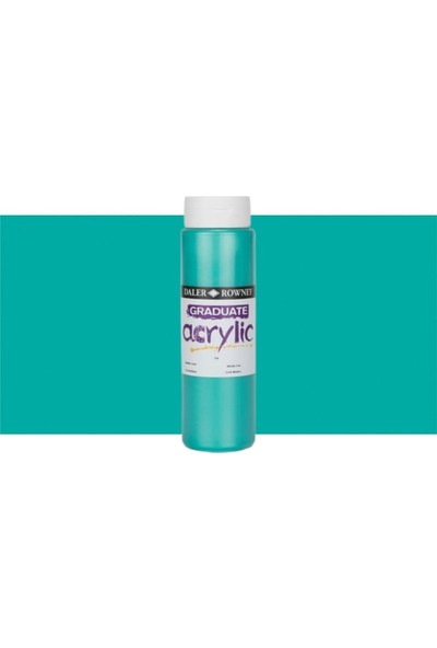 Daler Rowney Graduate Akrilik Boya 500ML N:719 Metallic Green Daler Rowney Graduate Akrilik Boya 500ML N:719 Metallic Green