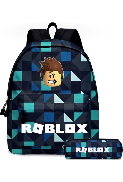 Swico Remado Karikatür Roblox Kalem Kutulu Ilkokul Çantası - Siyah/mavi (Yurt Dışından) Swico Remado Karikatür Roblox Kalem Kutulu Ilkokul Çantası - Siyah/mavi (Yurt Dışından)