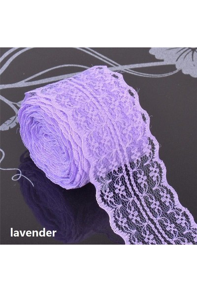 HYD Organze Gipürlü Tül Dantel Şerit Kurdele Süsleme Malzemesi 4 cm 20 Metre HYD Organze Gipürlü Tül Dantel Şerit Kurdele Süsleme Malzemesi 4 cm 20 Metre