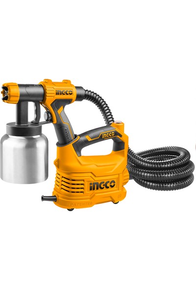 Ingco Endüstriyel Elektrikli Boya Tabancası 500W Hvlp Ingco Endüstriyel Elektrikli Boya Tabancası 500W Hvlp