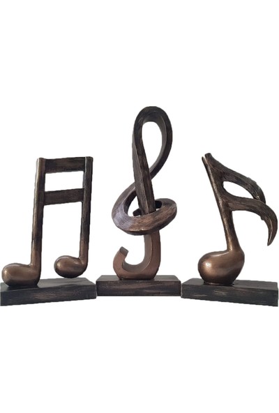 Trendy Dizayn Nota Üçlü Set ( Müzikseverlere Özel ) Trendy Dizayn Nota Üçlü Set ( Müzikseverlere Özel )