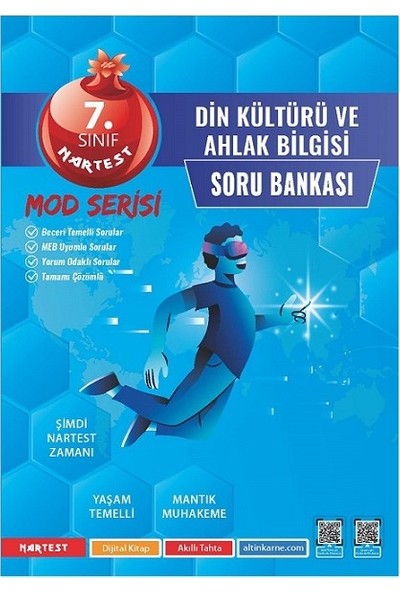 Nartest Yayınevi 7. Sınıf Mod Din Kültürü ve Ahlak Bilgisi Soru Bankası Nartest Yayınevi 7. Sınıf Mod Din Kültürü ve Ahlak Bilgisi Soru Bankası