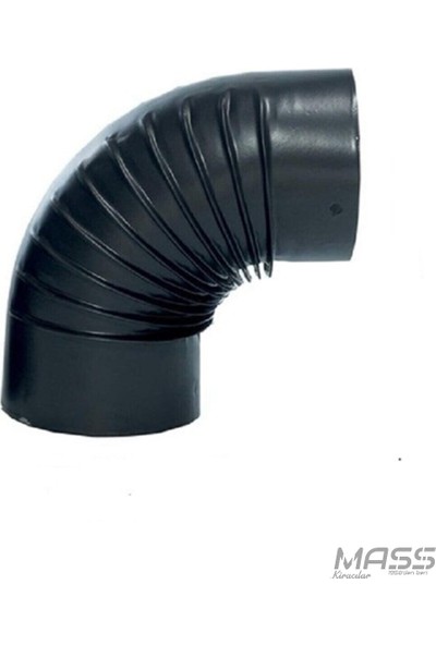 Çelikörs Mat Siyah Soba Dirseği (Şömine Için De Uygun) Çelikörs Mat Siyah Soba Dirseği (Şömine Için De Uygun)