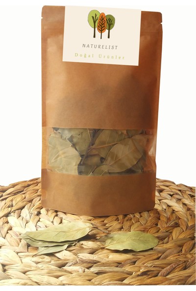 Naturelist Kurutulmuş Hatay Defne Yaprağı-Kraft Kilitli Doypack Paketli- 50 Gram Naturelist Kurutulmuş Hatay Defne Yaprağı-Kraft Kilitli Doypack Paketli- 50 Gram