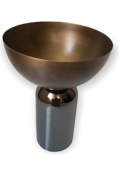 Kadu Konsept Eskitme Sukulent Dekoratif Vazo 20X30CM