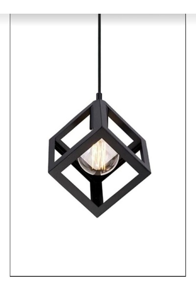Veda Light Lila Küp Model Modern Tekli Sarkıt Metal Avize Veda Light Lila Küp Model Modern Tekli Sarkıt Metal Avize