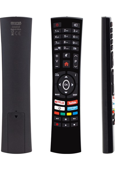 Kl Vestel * Hı-Level Netflıx-Youtube- Vıdeo Tuşlu Lcd-Led Tv Kumanda (RC4390P-30101765) Yazısız Kl Vestel * Hı-Level Netflıx-Youtube- Vıdeo Tuşlu Lcd-Led Tv Kumanda (RC4390P-30101765) Yazısız