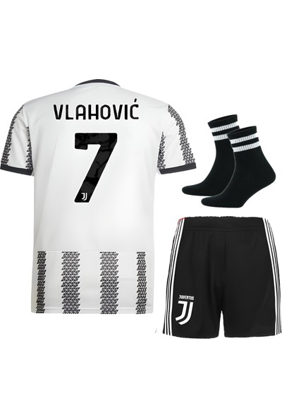 Zilong Juventus Vlahovic Çocuk Forması 22/23 Zilong Juventus Vlahovic Çocuk Forması 22/23