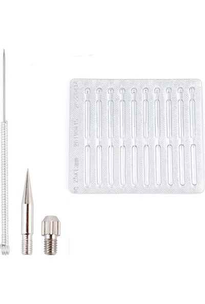 Plasma Pen Iğnesi 10 Adet Iğne + Bağlantı Aparatları Plazma Kalem 10 Adet Iğne Kalın Iğne Bağlan Plasma Pen Iğnesi 10 Adet Iğne + Bağlantı Aparatları Plazma Kalem 10 Adet Iğne Kalın Iğne Bağlan