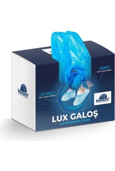 Bluewell Lüx Galoş 100 Adet Bluewell Lüx Galoş 100 Adet