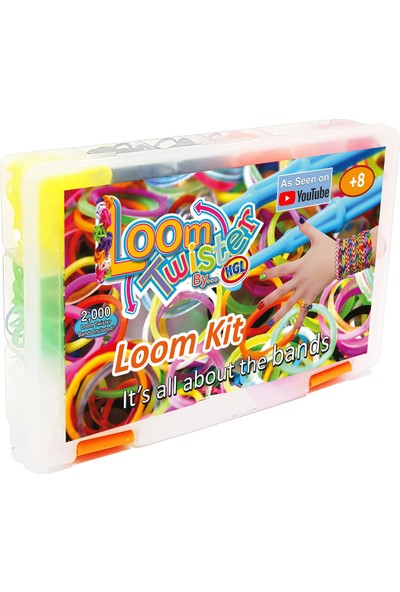Hediyecik Rainbow Loom Twister Large Set 2.000 Parça Hediyecik Rainbow Loom Twister Large Set 2.000 Parça