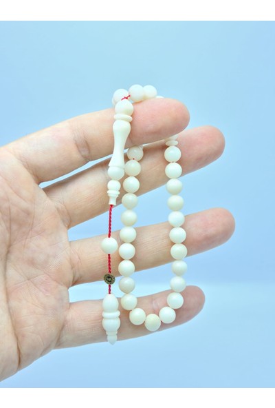 Leblebi Tesbih Mehmet Erbabacan Usta Imzalı Bilek Boy Narçıl Tesbih LT558