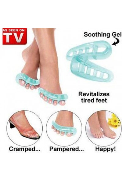 Ayak Parmak Düzeltici - Pampered Toes 2 Adet Ayak Parmak Düzeltici - Pampered Toes 2 Adet