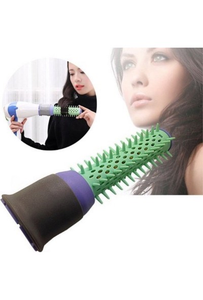Profesyonel Saç Dalgalandırma ve Bukle Yapma Fırçası Maşası Profesyonel Saç Dalgalandırma ve Bukle Yapma Fırçası Maşası