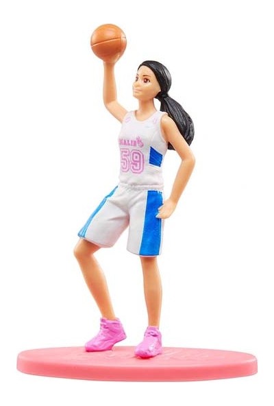 Mattel Barbie Basketball Doll Micro Figür Mattel Barbie Basketball Doll Micro Figür