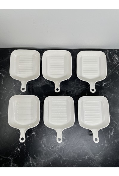 Yzhome 6 Parça Beyaz Porselen Kulplu Tabak Kahvaltılık Set Kahvaltı Takımı Yzhome 6 Parça Beyaz Porselen Kulplu Tabak Kahvaltılık Set Kahvaltı Takımı