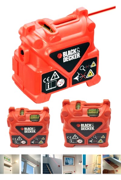 Proxtech Çok Fonksiyonlu Black + Decker 9v Hafif Hobi Hizmet Için Lazer Su Terazisi Proxtech Çok Fonksiyonlu Black + Decker 9v Hafif Hobi Hizmet Için Lazer Su Terazisi