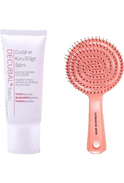 Decubal Dudak Kuru Bölge Balmı 30 Ml Ve Nascita Pro Üç Boyutlu Oval Fırçası 02 + Makyaj Çantası Decubal Dudak Kuru Bölge Balmı 30 Ml Ve Nascita Pro Üç Boyutlu Oval Fırçası 02 + Makyaj Çantası
