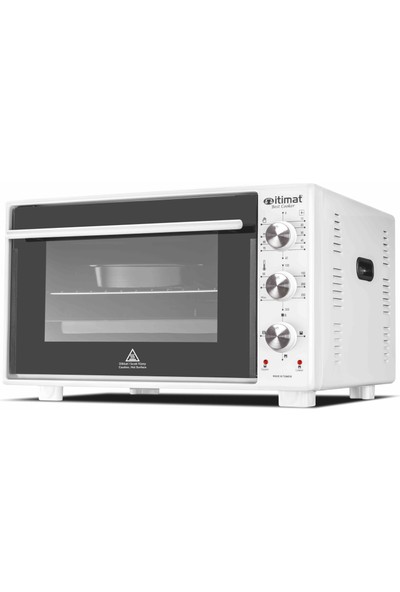 Itimat 7010 40LT Köşeli Fırın Beyaz Itimat 7010 40LT Köşeli Fırın Beyaz