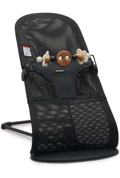 Babybjörn Bliss Ana Kucağı Mesh Oyuncaklı / Black