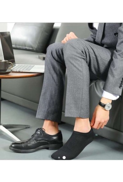 Tuğba Baby Erkek 6'lı Siyah Patik Çorap