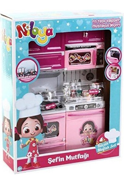 Sesli Niloya Şefin Mutfak Aktivite Oyun Seti Sesli Niloya Şefin Mutfak Aktivite Oyun Seti