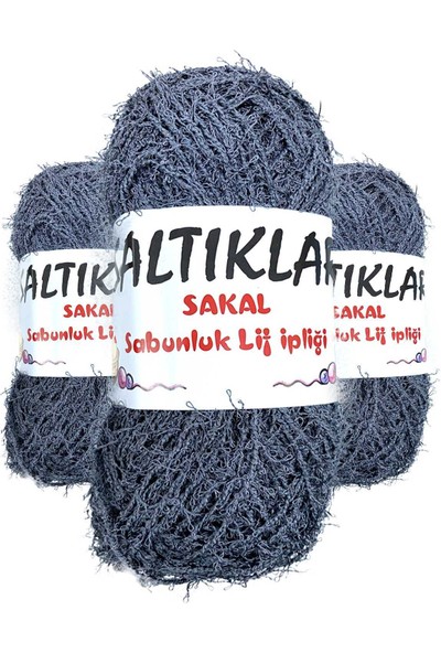 Saltıklar 3 Adet Sakal Sabunluk Lif Ipliği 36