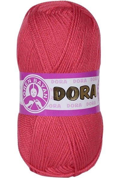 Dora El Örgü Ipi Yünü 100 gr 002 Nar Çiçeği