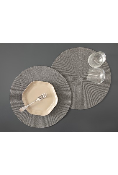 English Home Osie Pp 2'li Amerıkan Servıs 38 cm Gri