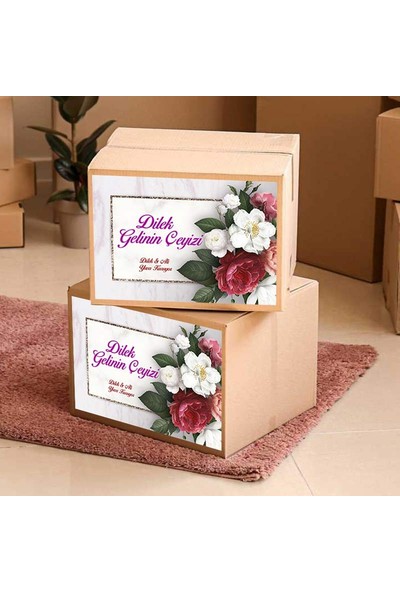 HAN Etiket Çeyiz Etiketi 01 Kendinden Yapışkanlı 20'li HAN Etiket Çeyiz Etiketi 01 Kendinden Yapışkanlı 20'li