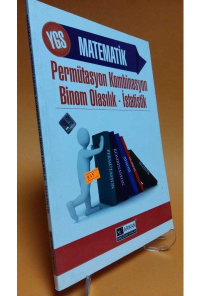 Arıkan Yayınları YGS Matematik - Permütasyon Kombinasyon Binom Olasılık - Istatistik (Ciltli) Arıkan Yayınları YGS Matematik - Permütasyon Kombinasyon Binom Olasılık - Istatistik (Ciltli)