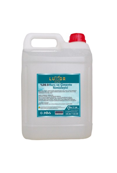 Luxor Kimya Harç ve Çimento Temizleyici 7,5 kg (% 99) Luxor Kimya Harç ve Çimento Temizleyici 7,5 kg (% 99)