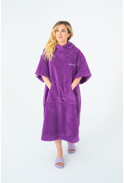 Carryberry Fluffy Mor Sörf Panço Plaj Giyim