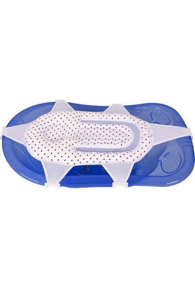 Sevi Bebe Lüks Bebek Banyo Filesi ART-689 Bordo Puantiye