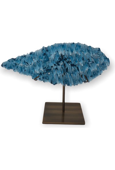 Kadu Konsept Metal Kaideli Cam Dekoratif Obje Ev Aksesuarları&dekorasyonu 25X20CM Kadu Konsept Metal Kaideli Cam Dekoratif Obje Ev Aksesuarları&dekorasyonu 25X20CM