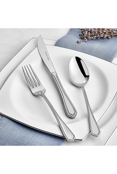 Karaca Madrid 84 Parça 12 Kişilik Elegance 316 Çatal Kaşık Bıçak Seti